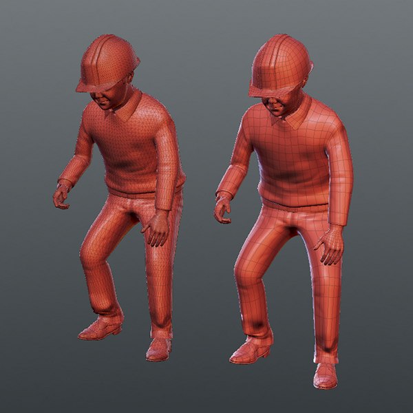 worker 01 3d max