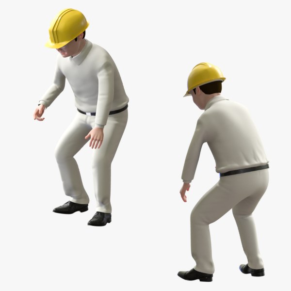 worker 01 3d max