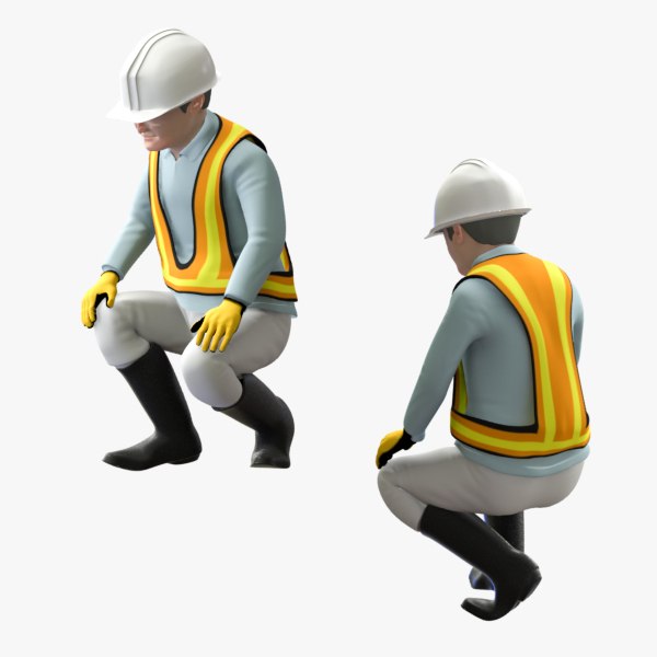 worker 01 3d max