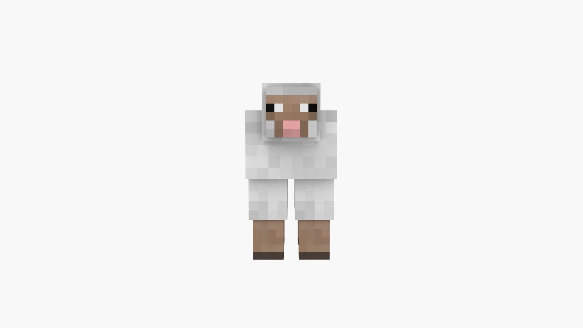 3D Sheep Minecraft Model - TurboSquid 2364694