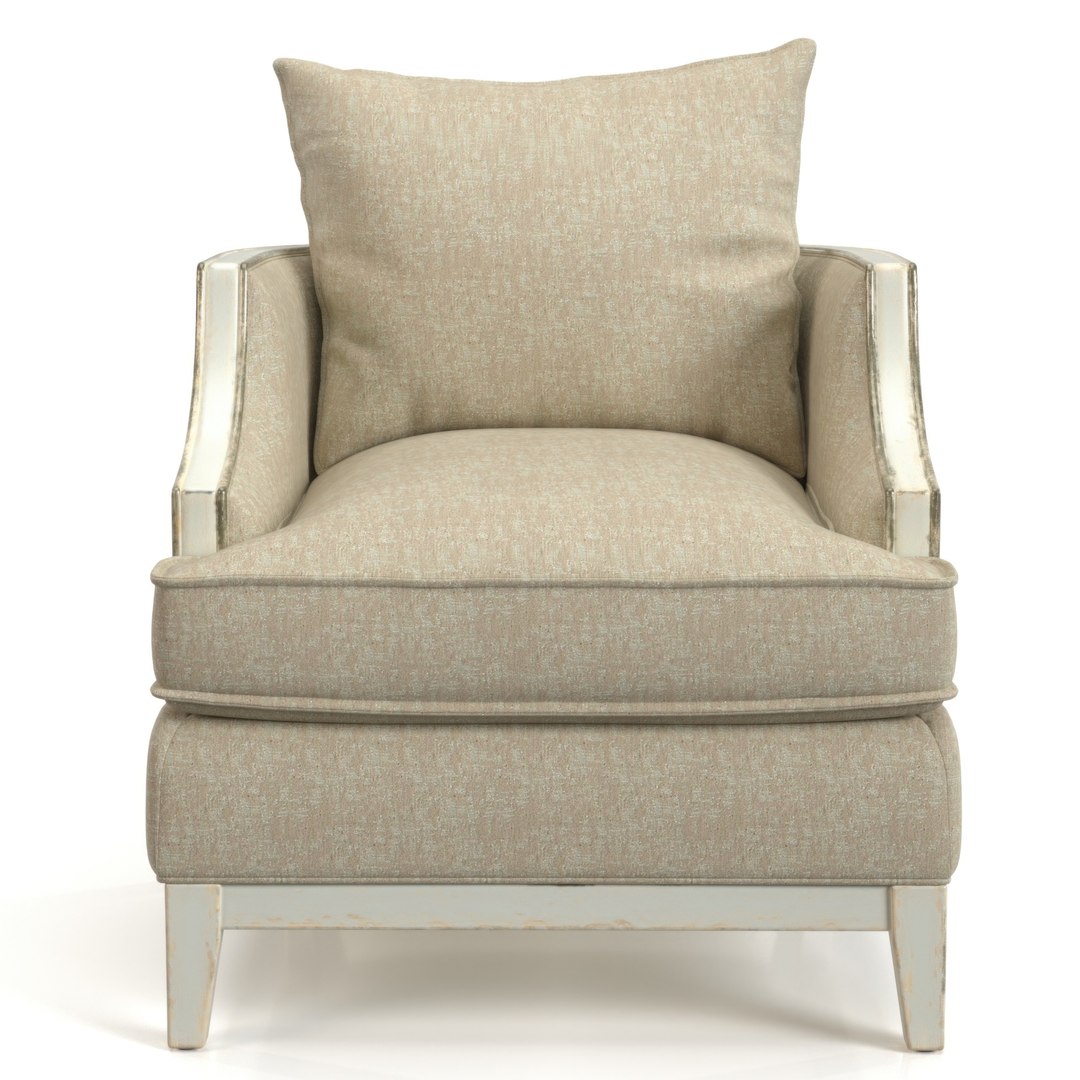 3D Sanctuary Mariette Lounge Chair PBR Model - TurboSquid 2227891