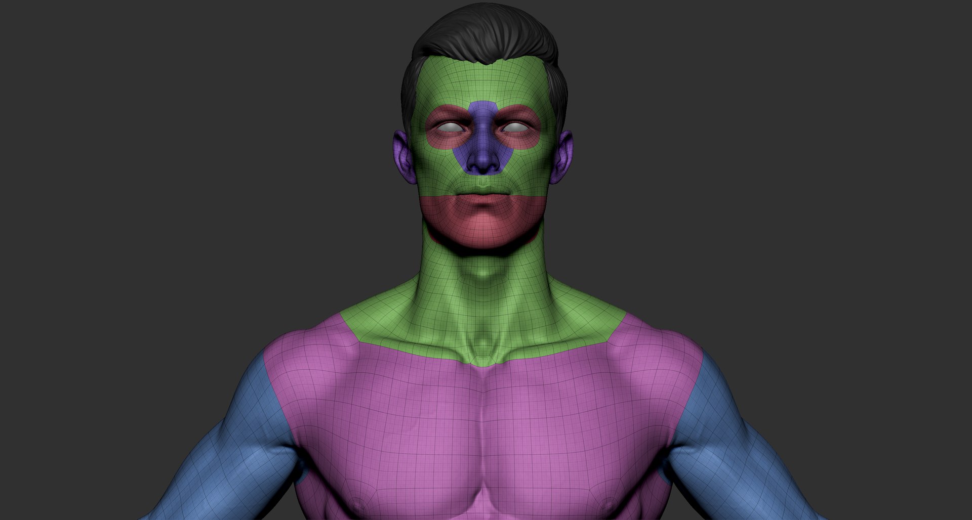 Male body 3D - TurboSquid 1453143