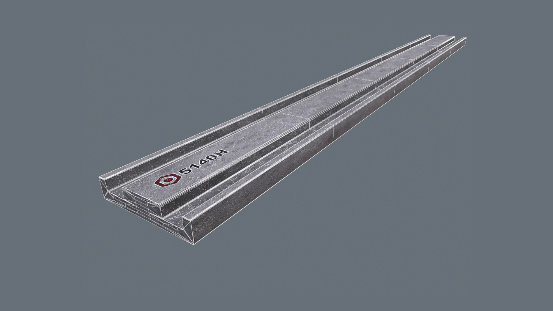 3D Gearing Track Profile SMB Low-poly Model - TurboSquid 1883871