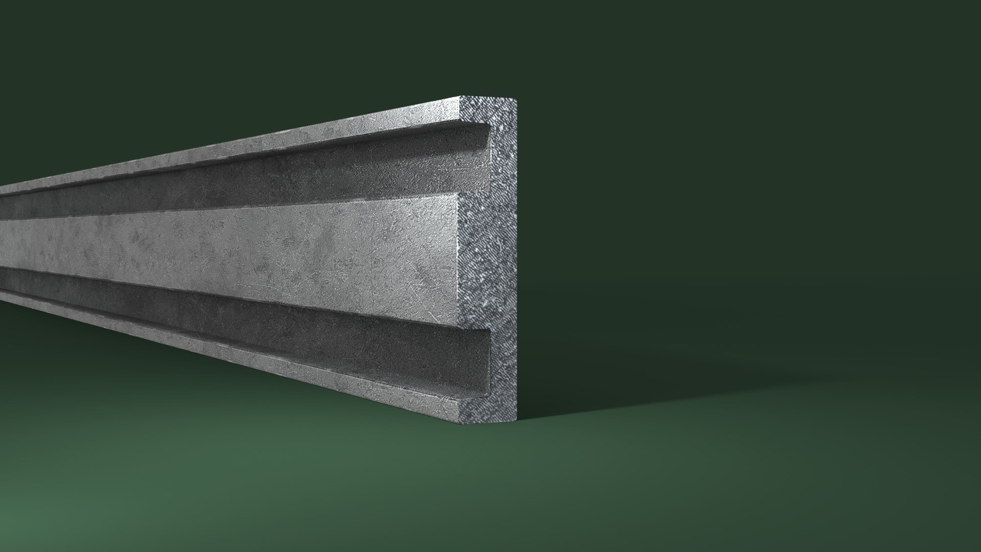 3D Gearing Track Profile SMB Low-poly Model - TurboSquid 1883871