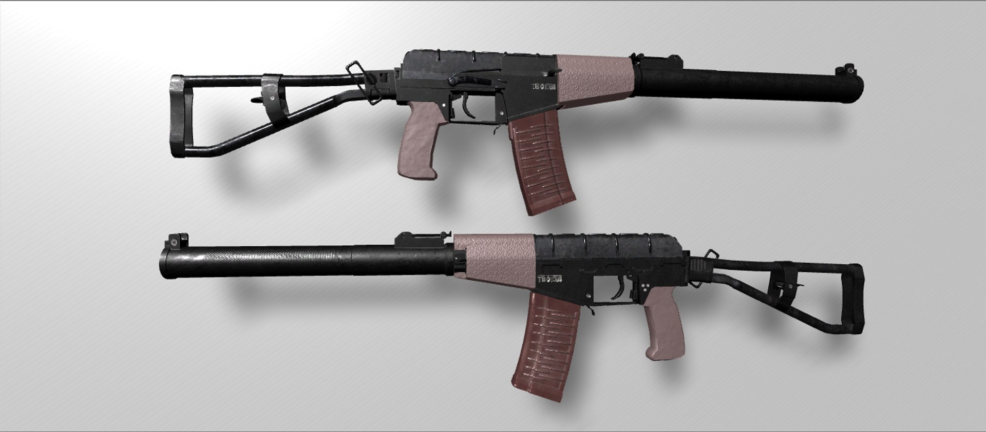Gun Val 3D - TurboSquid 1482372