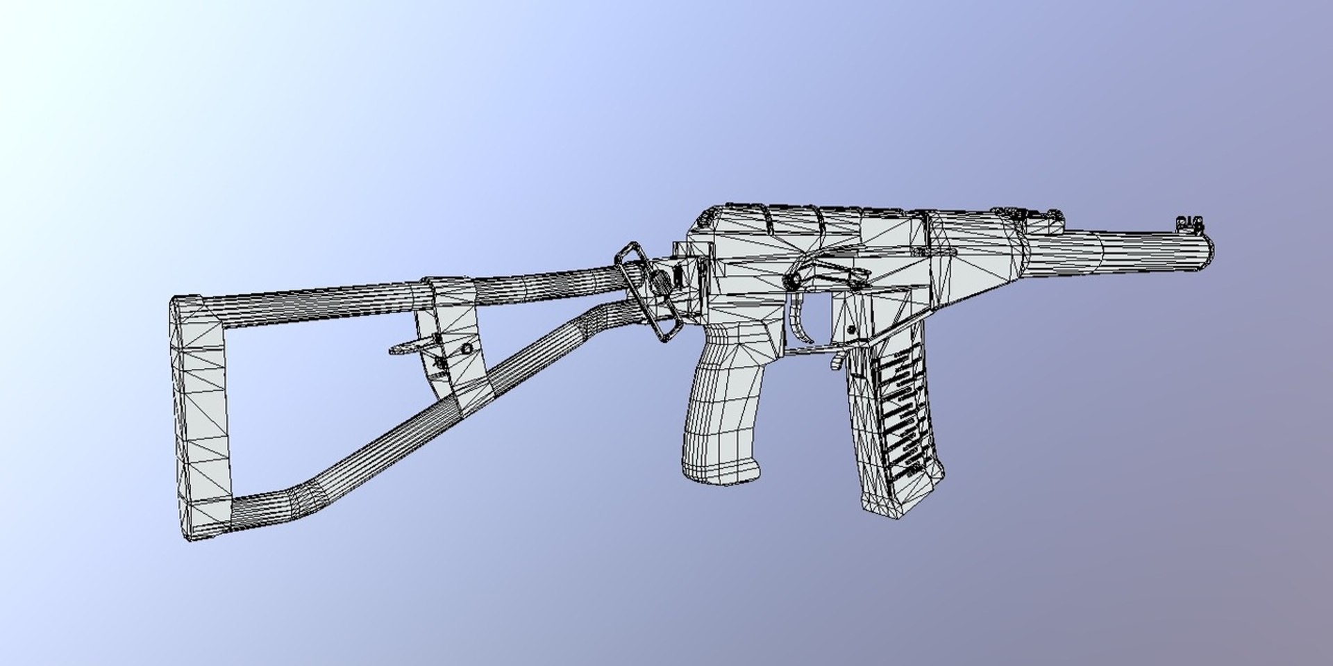Gun Val 3D - TurboSquid 1482372