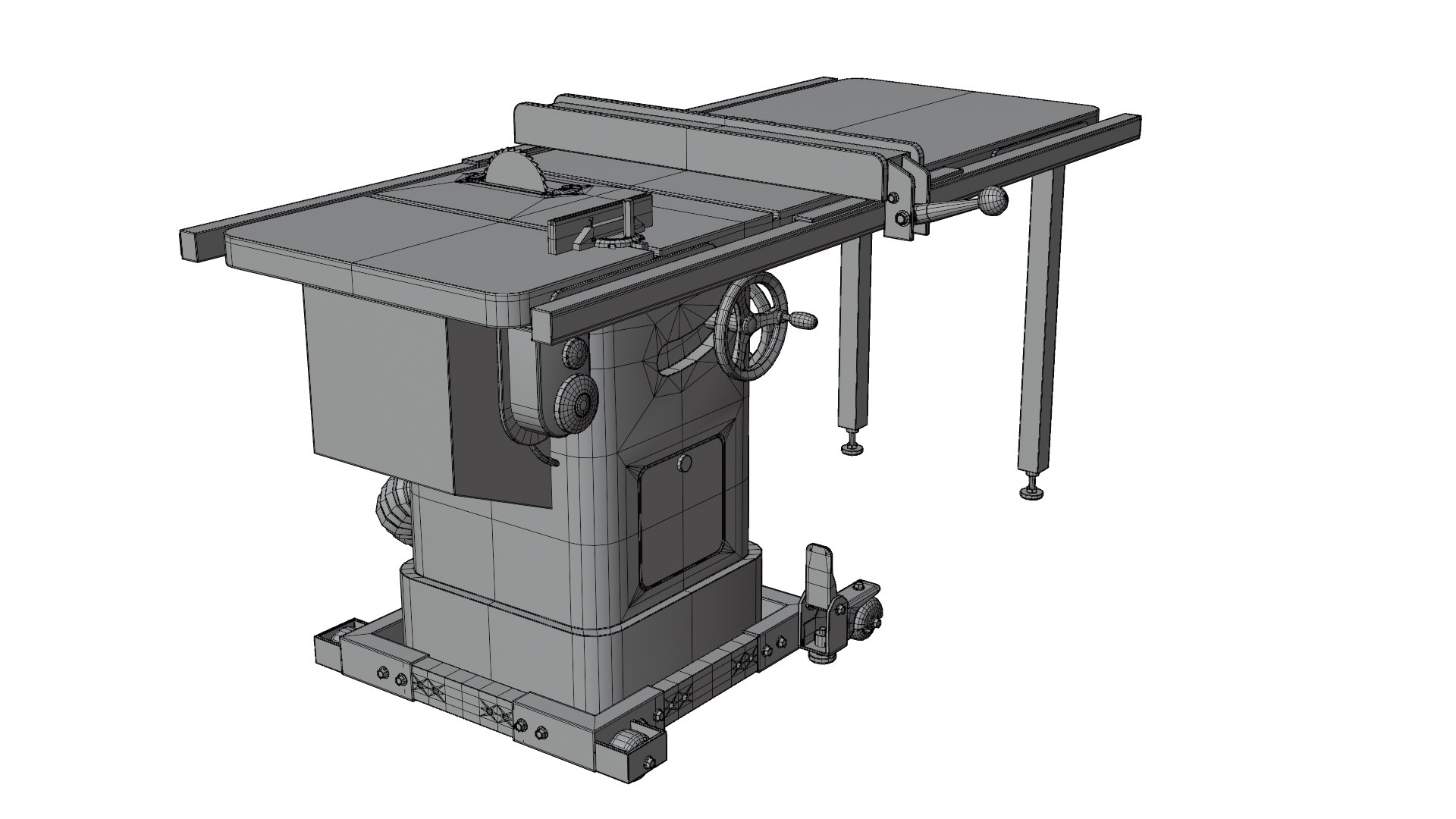 3D Table Saw Model - TurboSquid 1984240