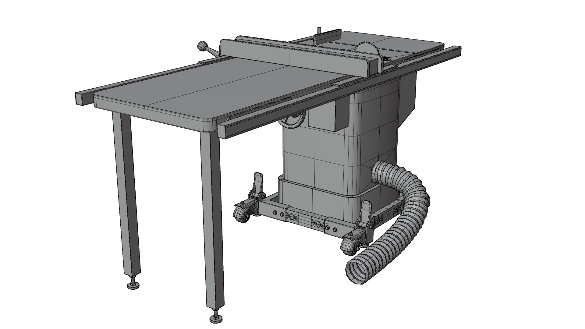 3D Table Saw Model - TurboSquid 1984240