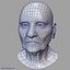3d Old Woman Head Model