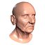 3d Old Woman Head Model
