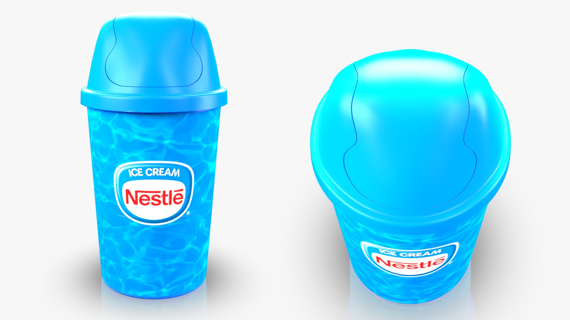 3D Plastic Bin Nestle Generic Recycle For Kids - TurboSquid 1902555