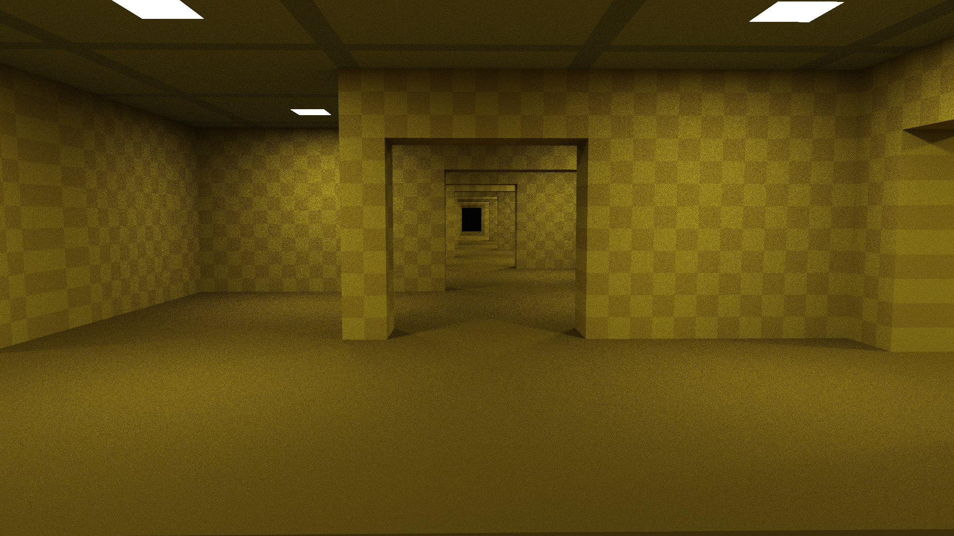 Backrooms Model - TurboSquid 2002337