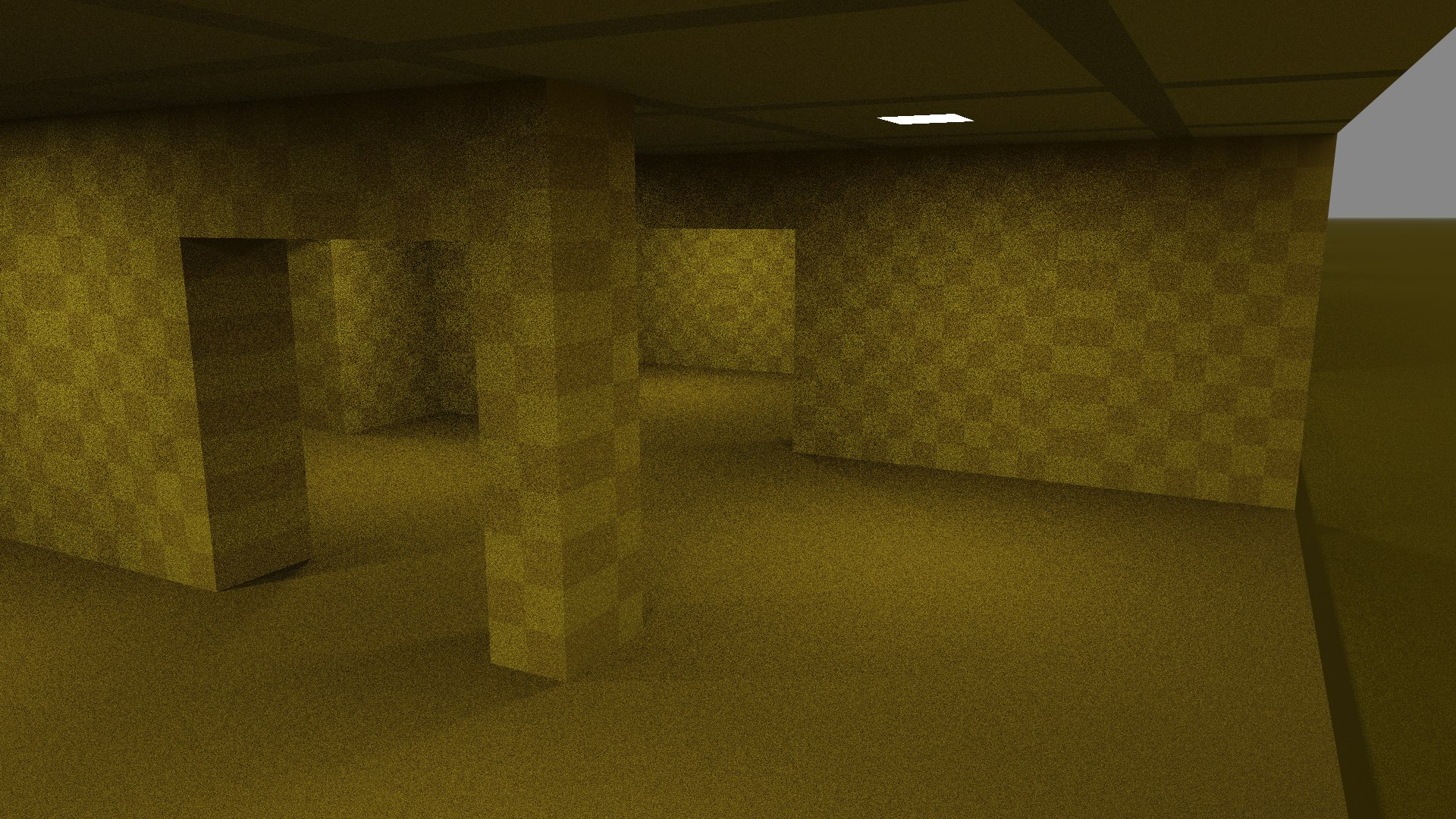 Backrooms Model - TurboSquid 2002337