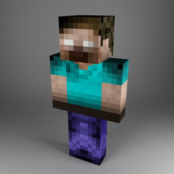 modelo 3d Steve Minecraft - TurboSquid 768264