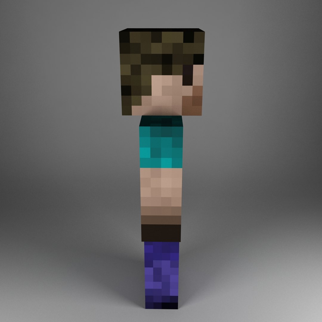 3d steve minecraft