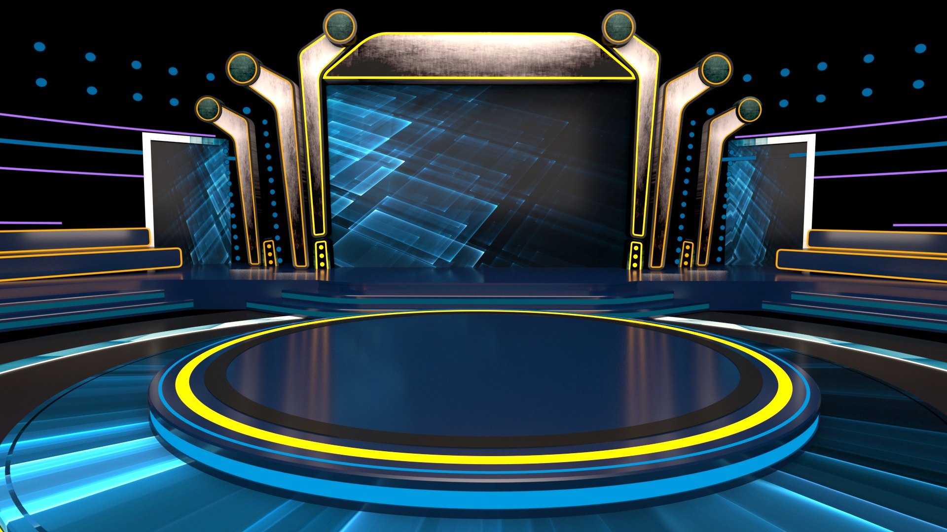 Tv Studio Competition Design 3D - TurboSquid 1901460