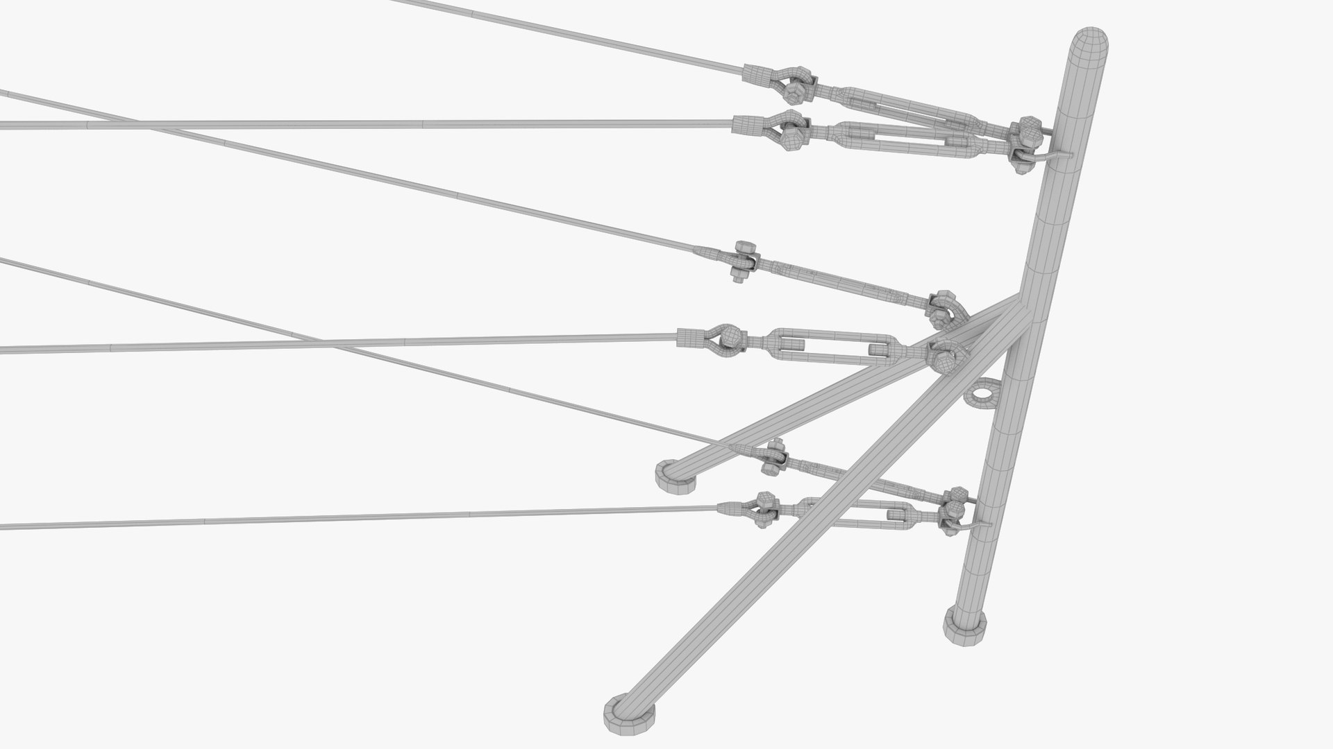 Ship Handrails and Posts V1 3D model - TurboSquid 2101731