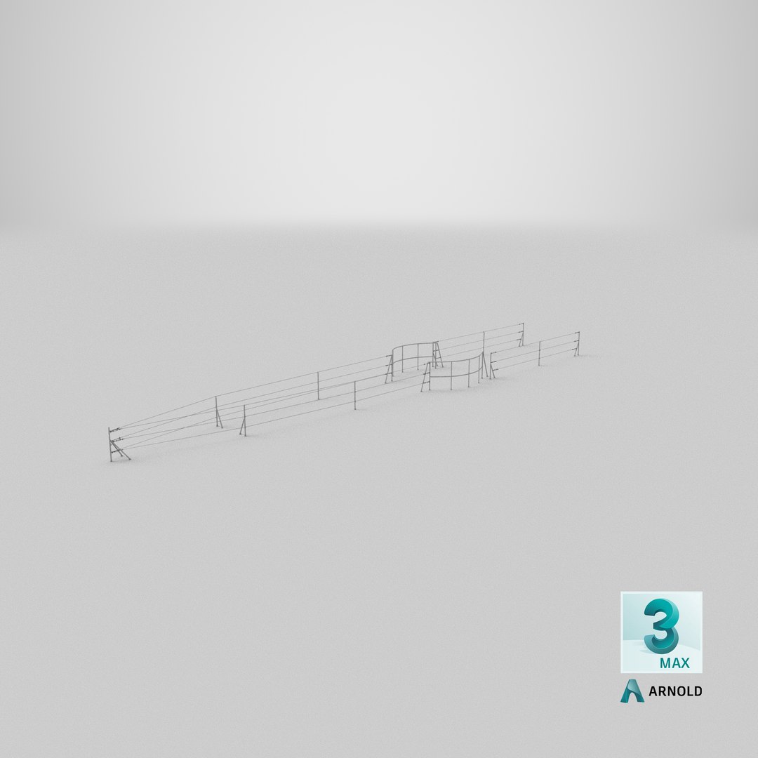 Ship Handrails and Posts V1 3D model - TurboSquid 2101731