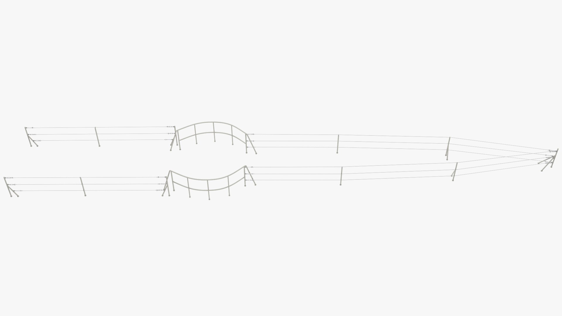 Ship Handrails And Posts V1 3D Model - TurboSquid 2101731