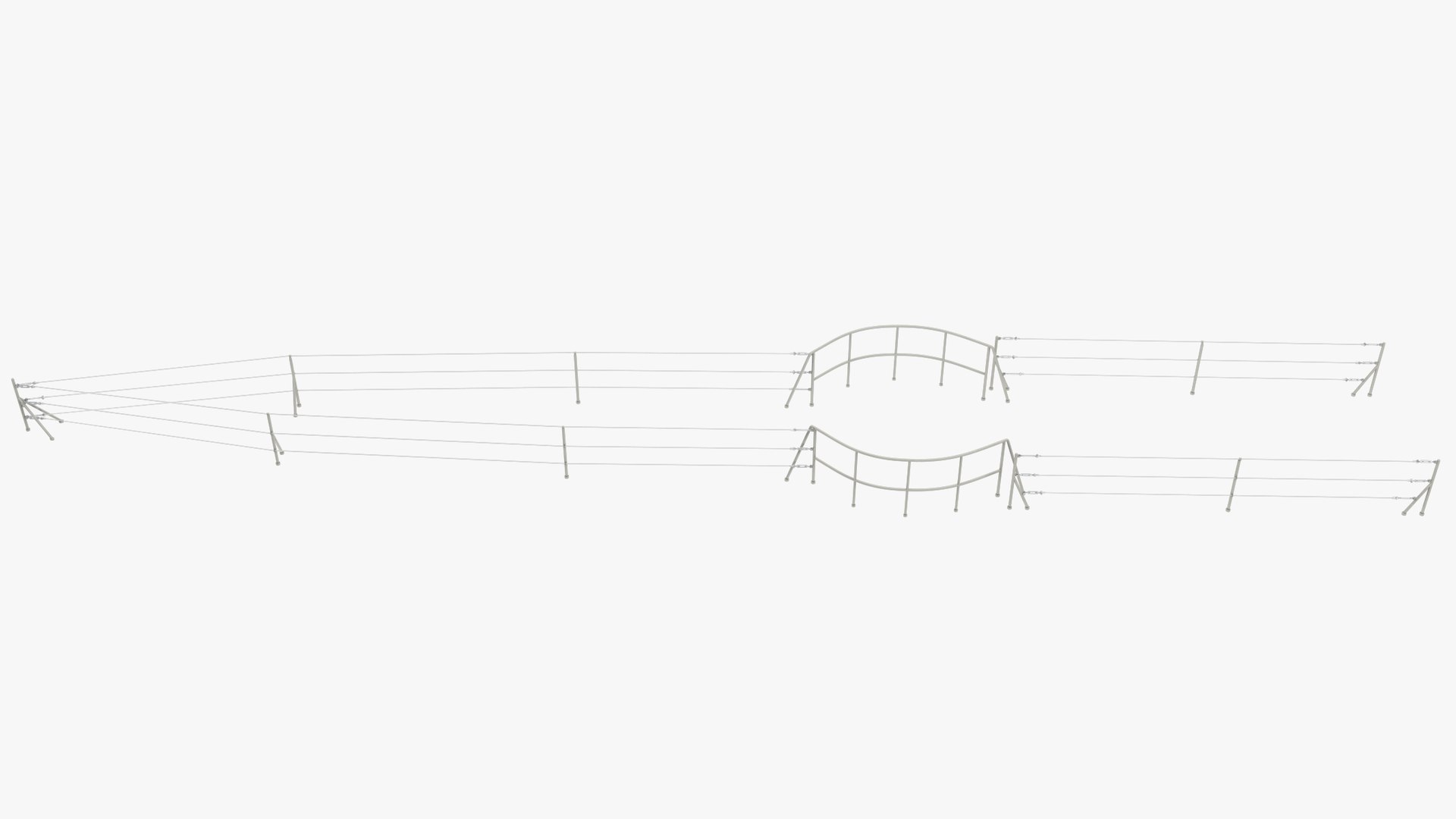 Ship Handrails And Posts V1 3D Model - TurboSquid 2101731