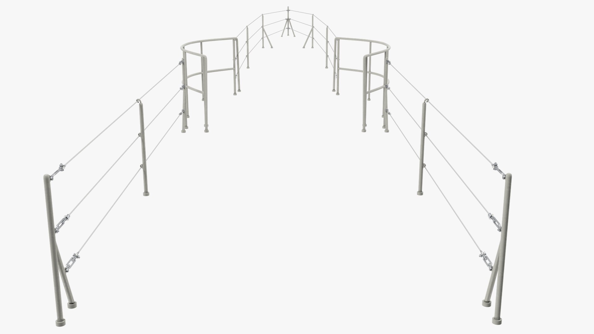 Ship Handrails And Posts V1 3D Model - TurboSquid 2101731