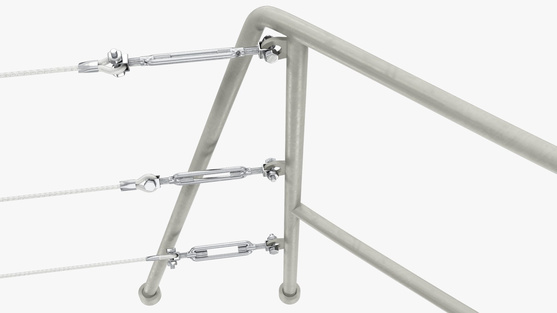 Ship Handrails and Posts V1 3D model - TurboSquid 2101731