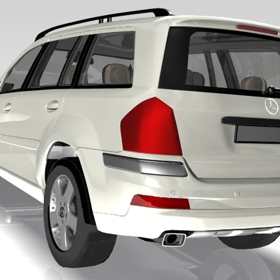Car Mercedes Gl Class 3d Model