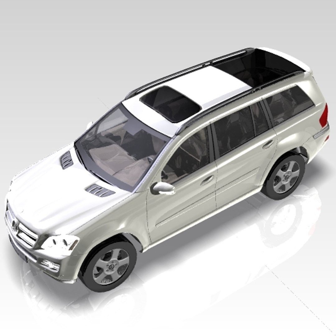 Car Mercedes Gl Class 3d Model