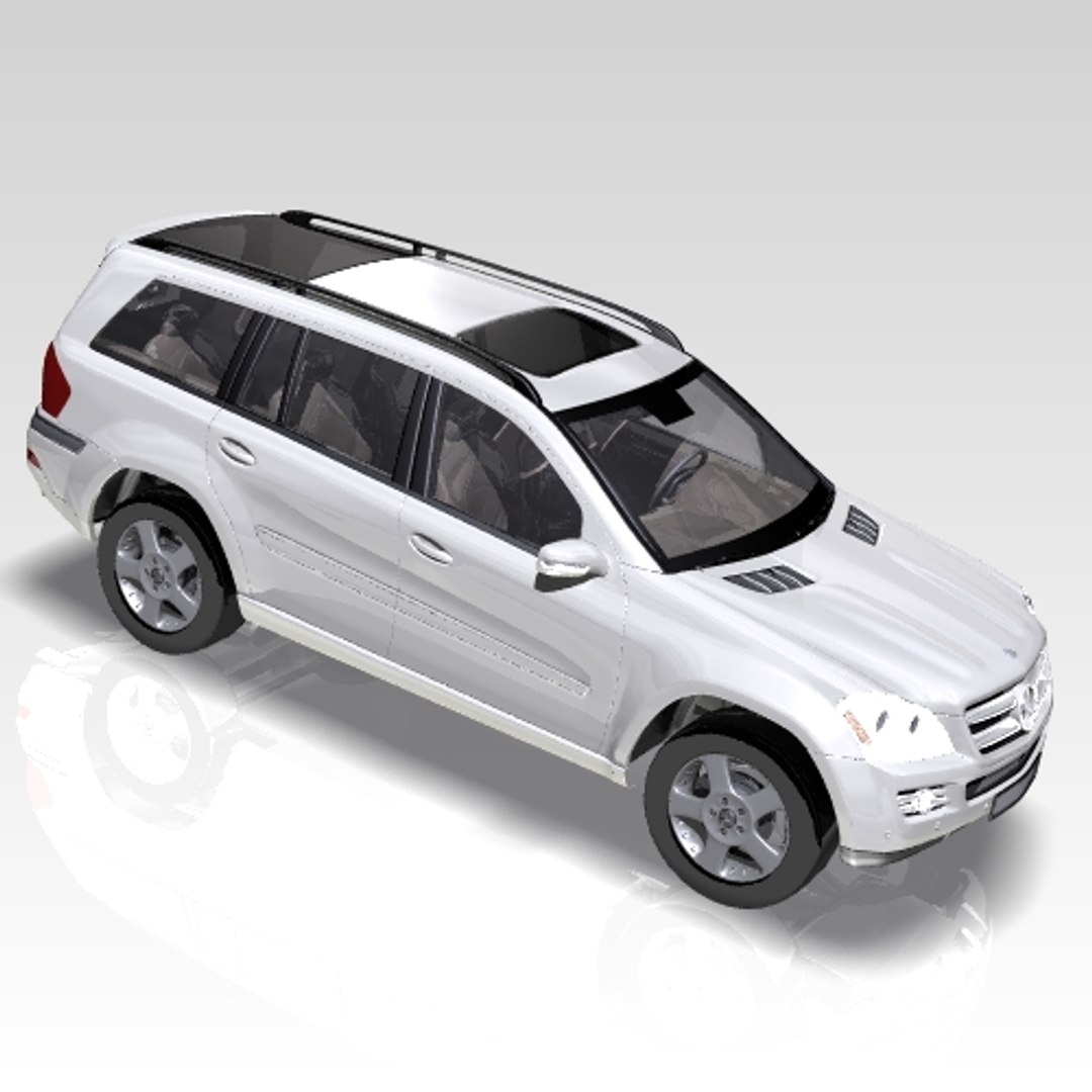 Car Mercedes Gl Class 3d Model