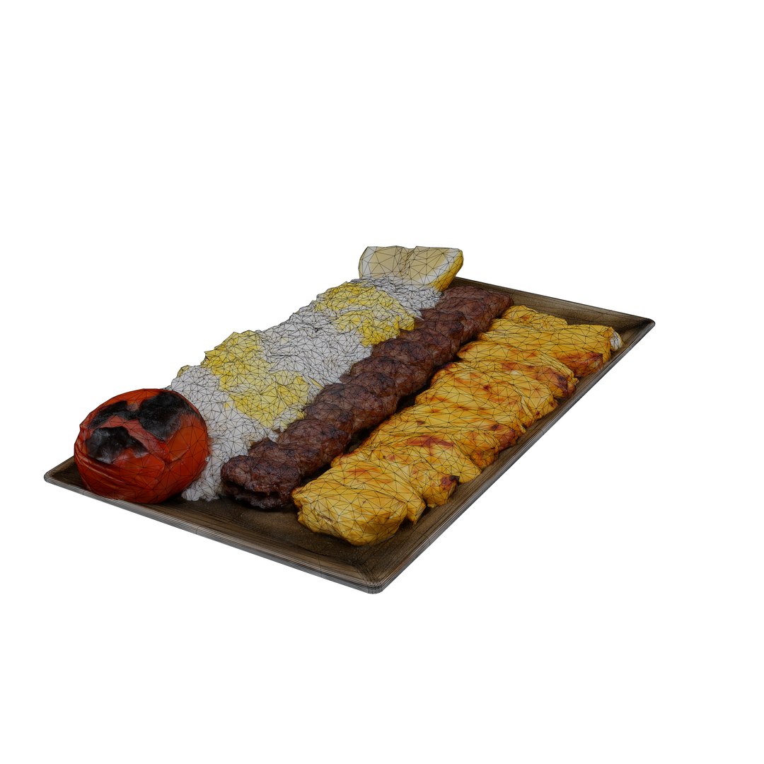 Kabab barg recipe ar 3D model - TurboSquid 1588772