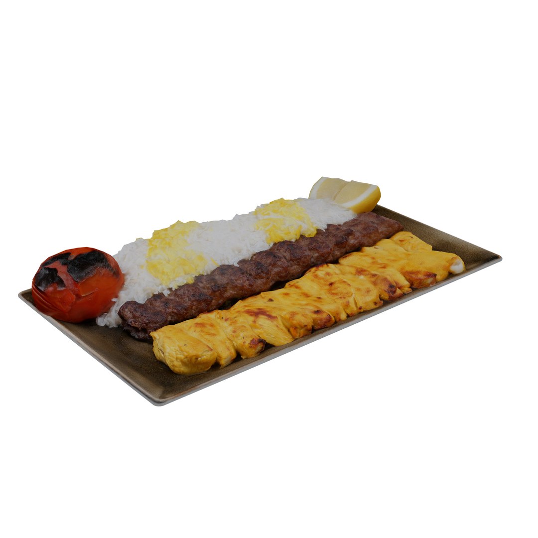 Kabab barg recipe ar 3D model - TurboSquid 1588772