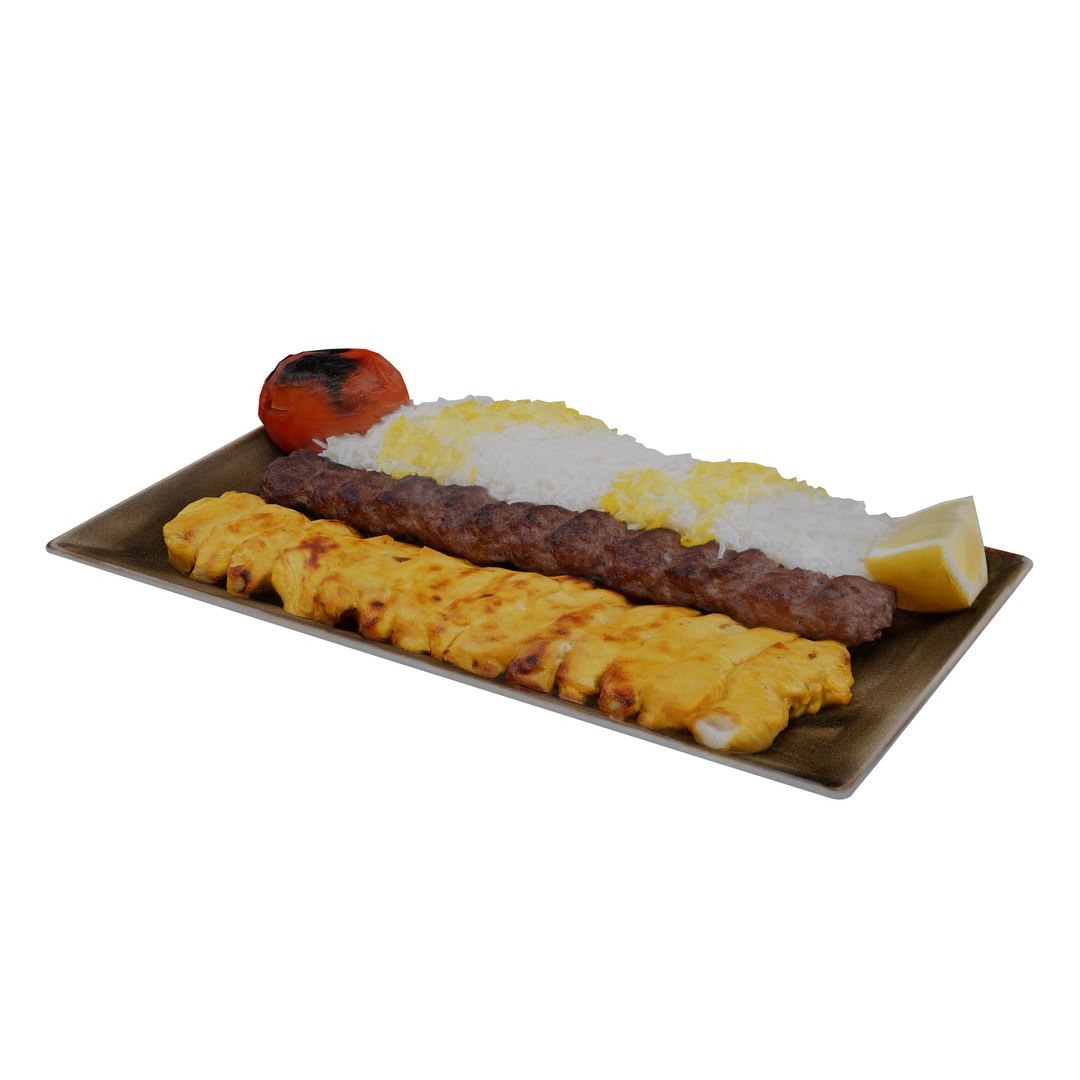 Kabab barg recipe ar 3D model - TurboSquid 1588772
