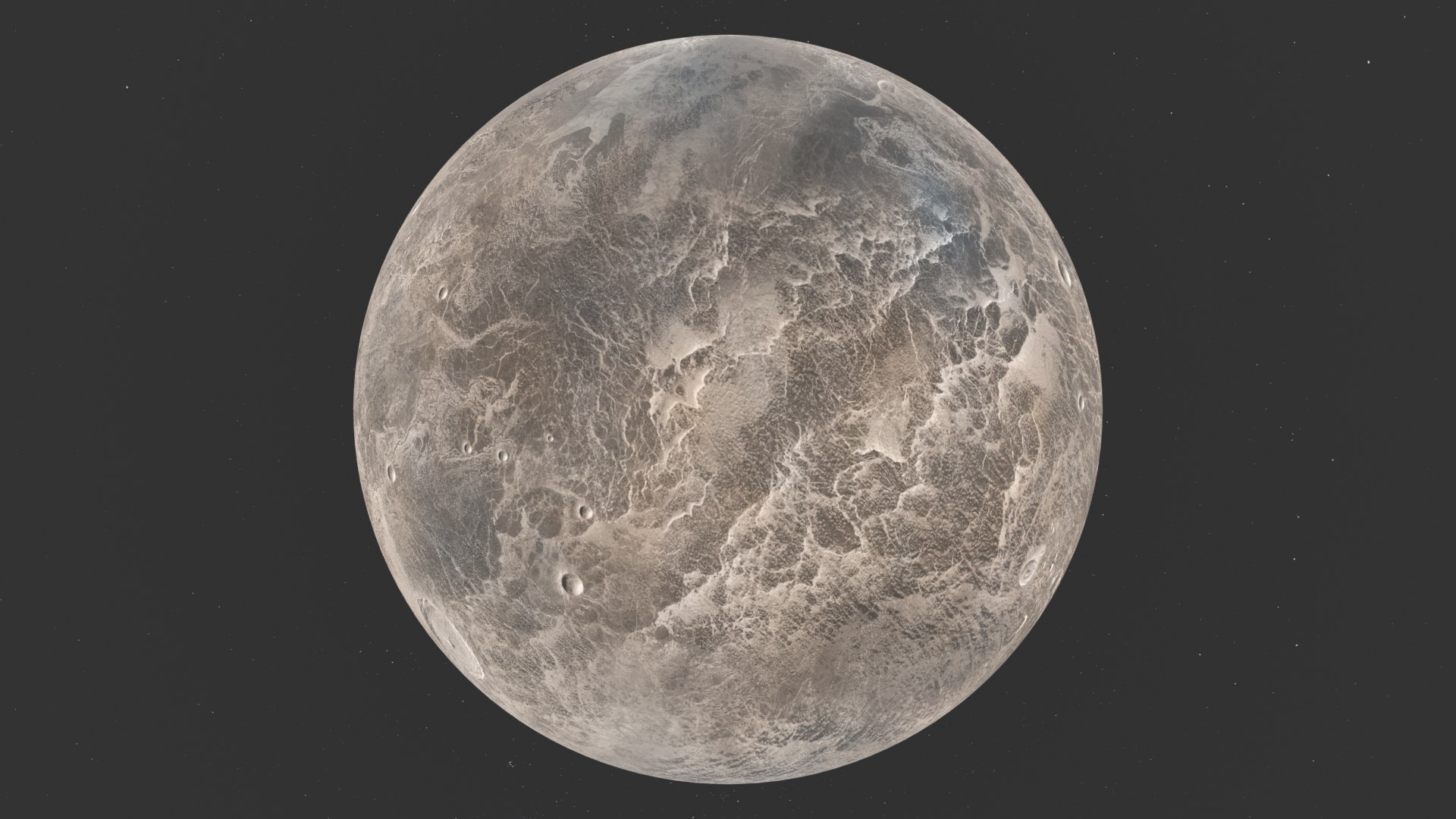 3D Dwarf Planet Ceres model - TurboSquid 1727092