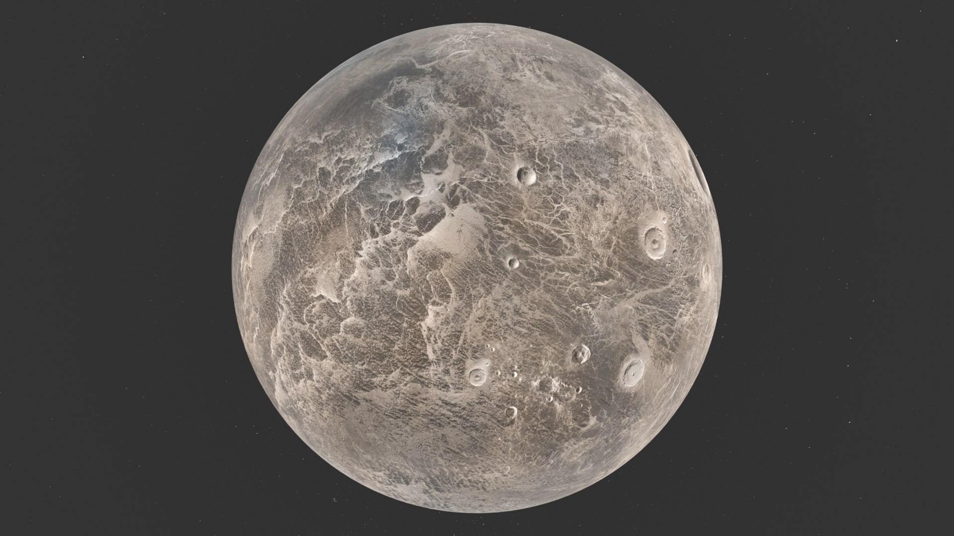3D Dwarf Planet Ceres model - TurboSquid 1727092