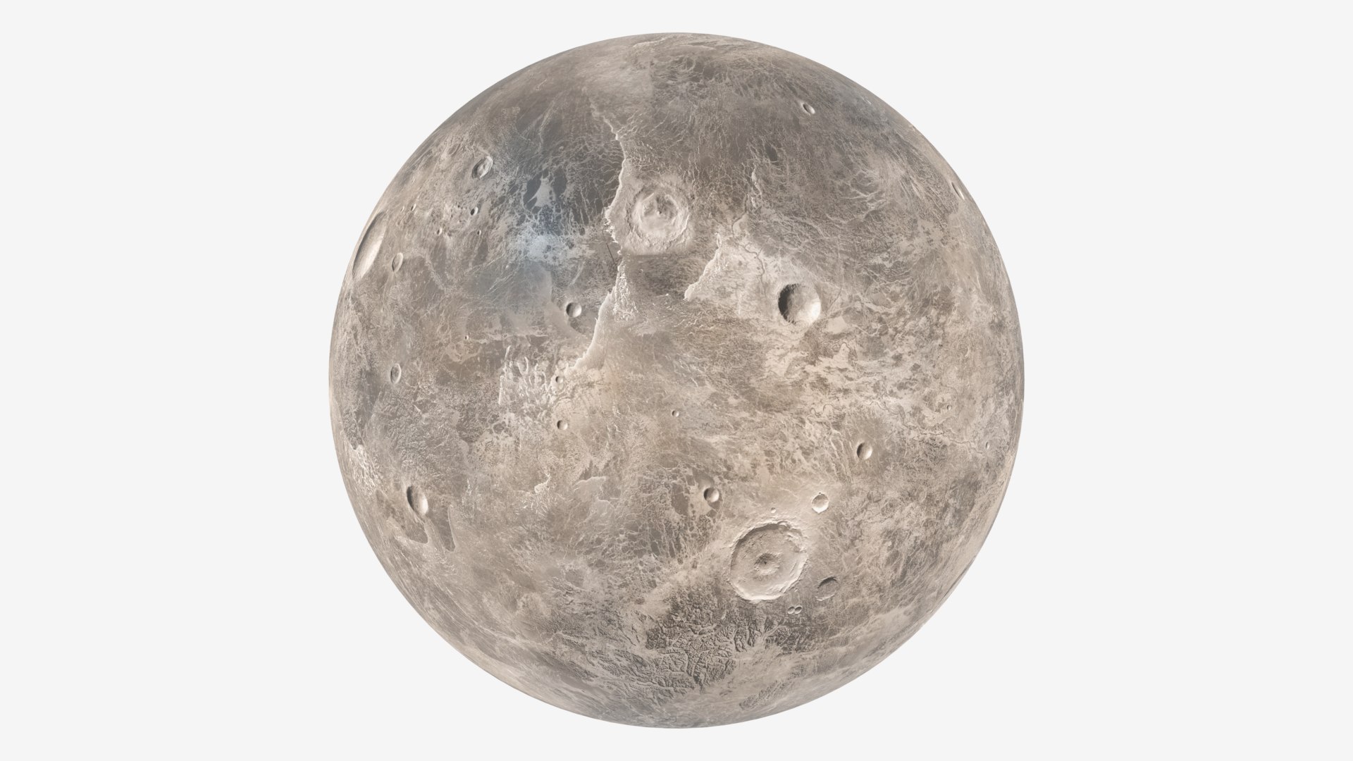 3D Dwarf Planet Ceres model - TurboSquid 1727092