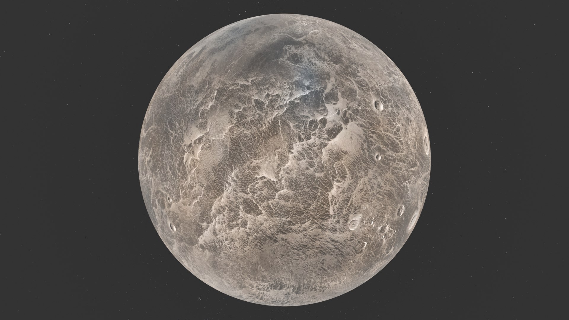 3D Dwarf Planet Ceres model - TurboSquid 1727092