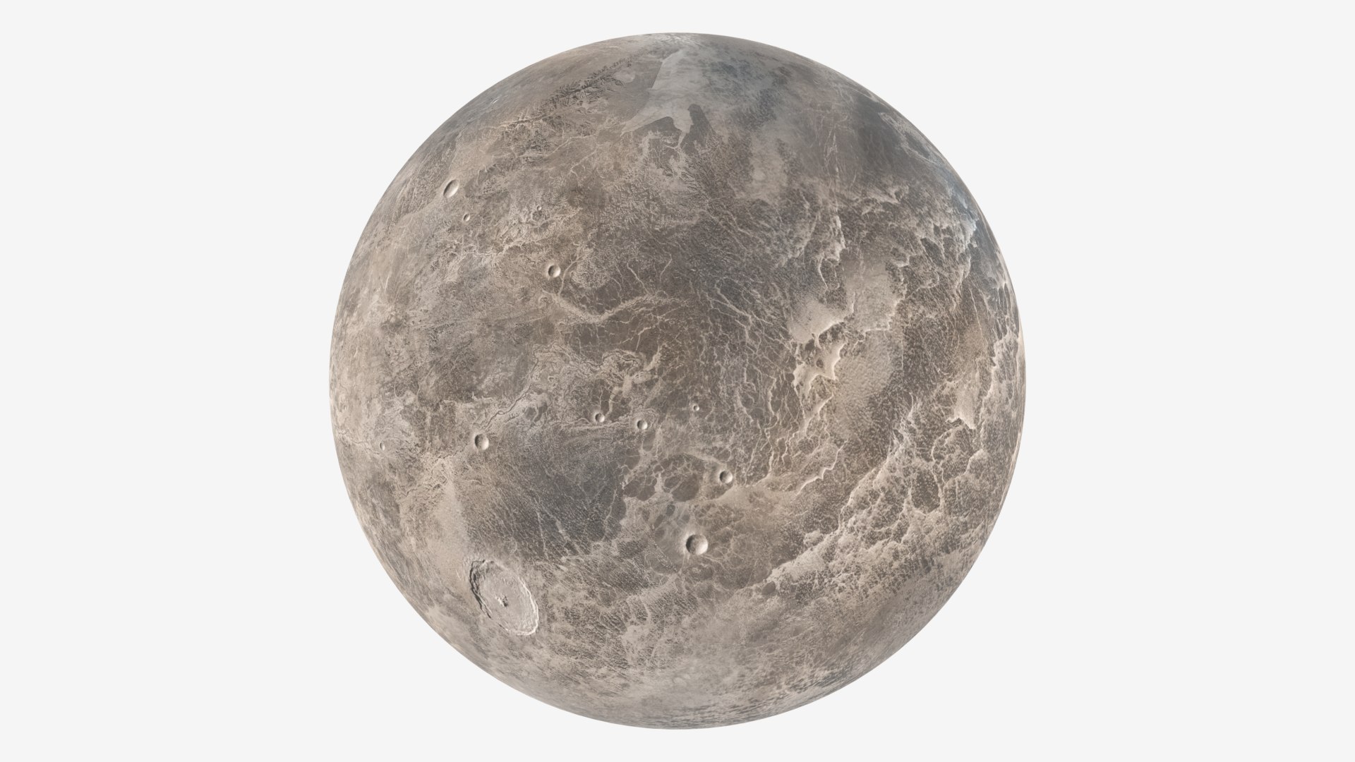 3D Dwarf Planet Ceres model - TurboSquid 1727092