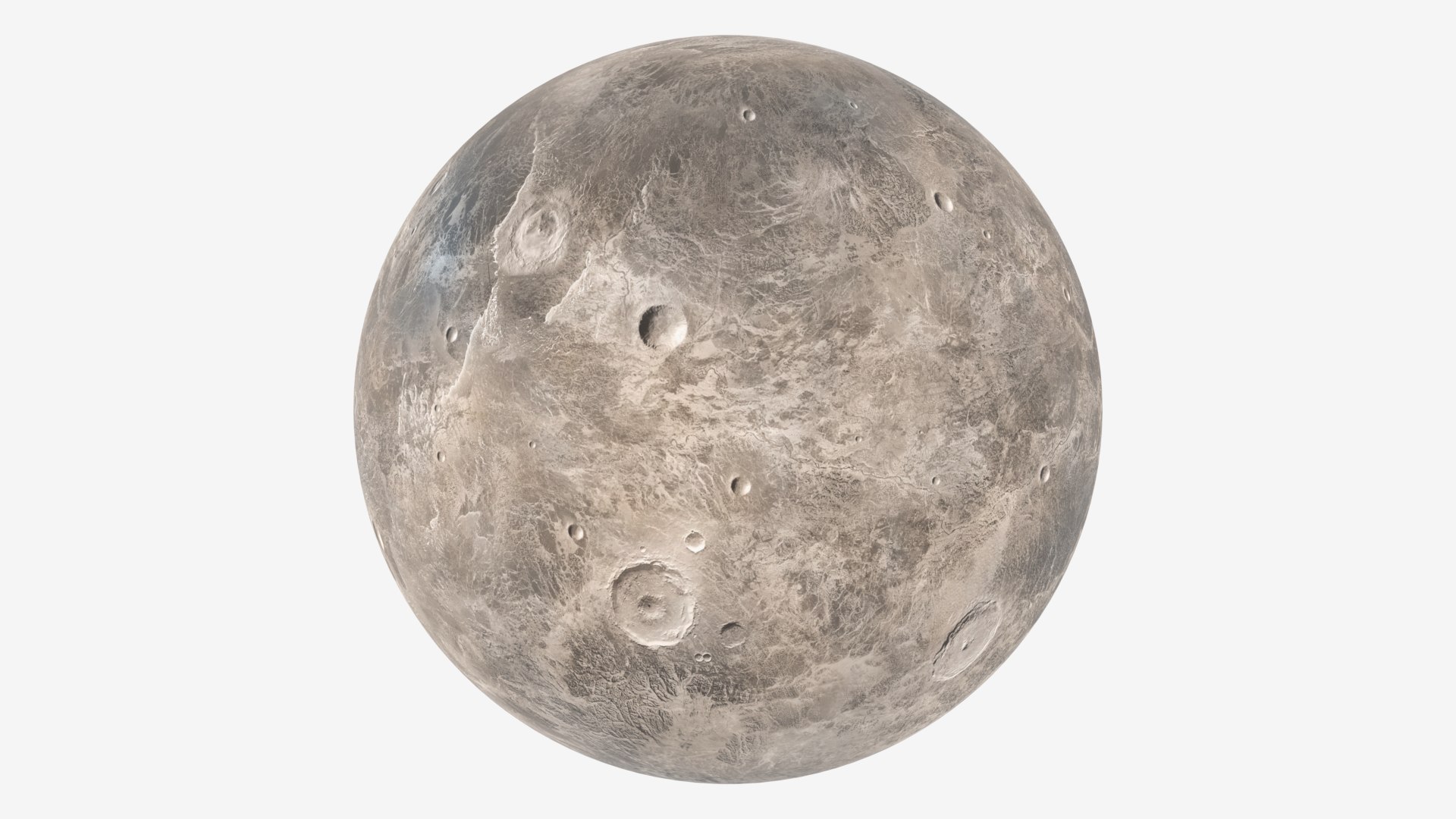 3D Dwarf Planet Ceres model - TurboSquid 1727092