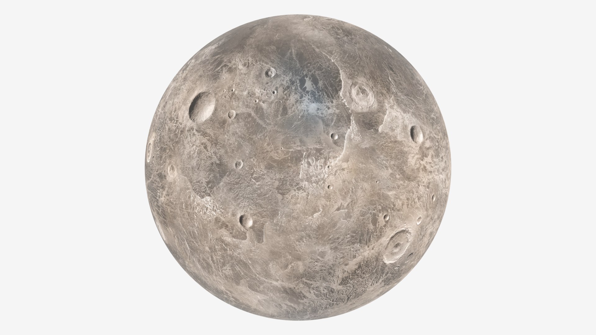 3D Dwarf Planet Ceres model - TurboSquid 1727092