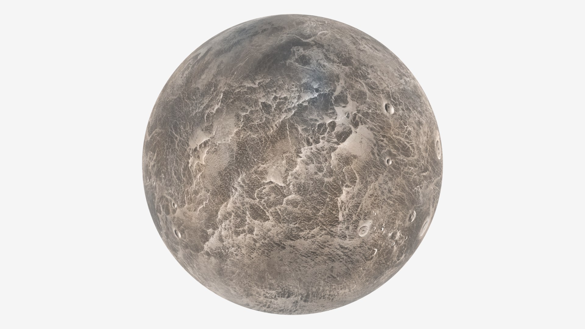 3D Dwarf Planet Ceres model - TurboSquid 1727092