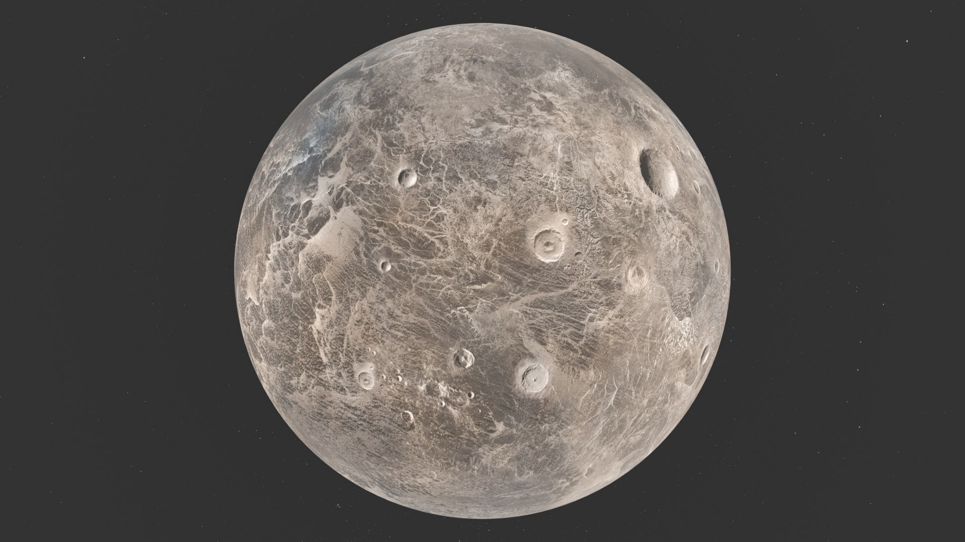 3D Dwarf Planet Ceres model - TurboSquid 1727092