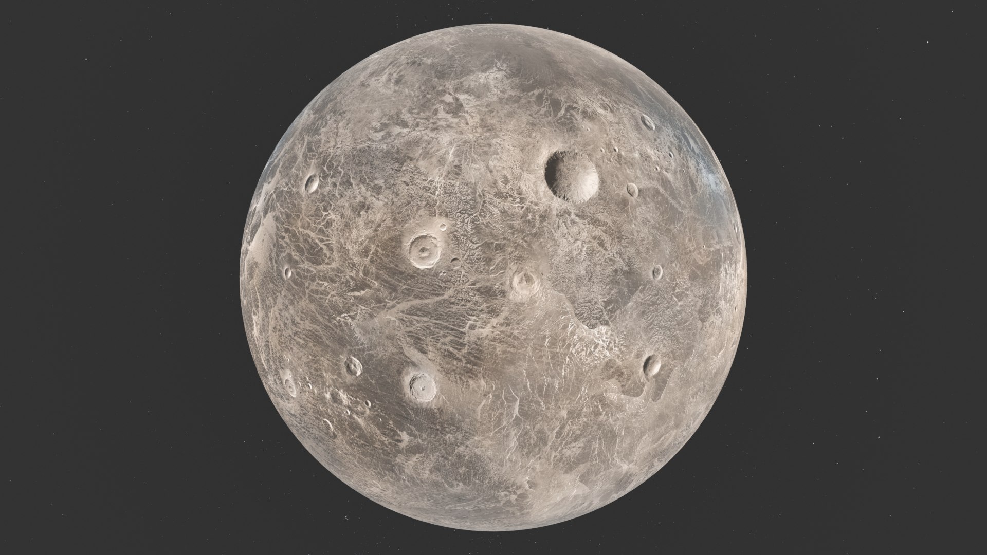 3D Dwarf Planet Ceres model - TurboSquid 1727092