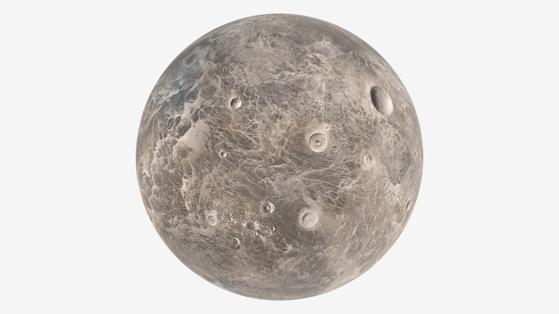 3D Dwarf Planet Ceres model - TurboSquid 1727092