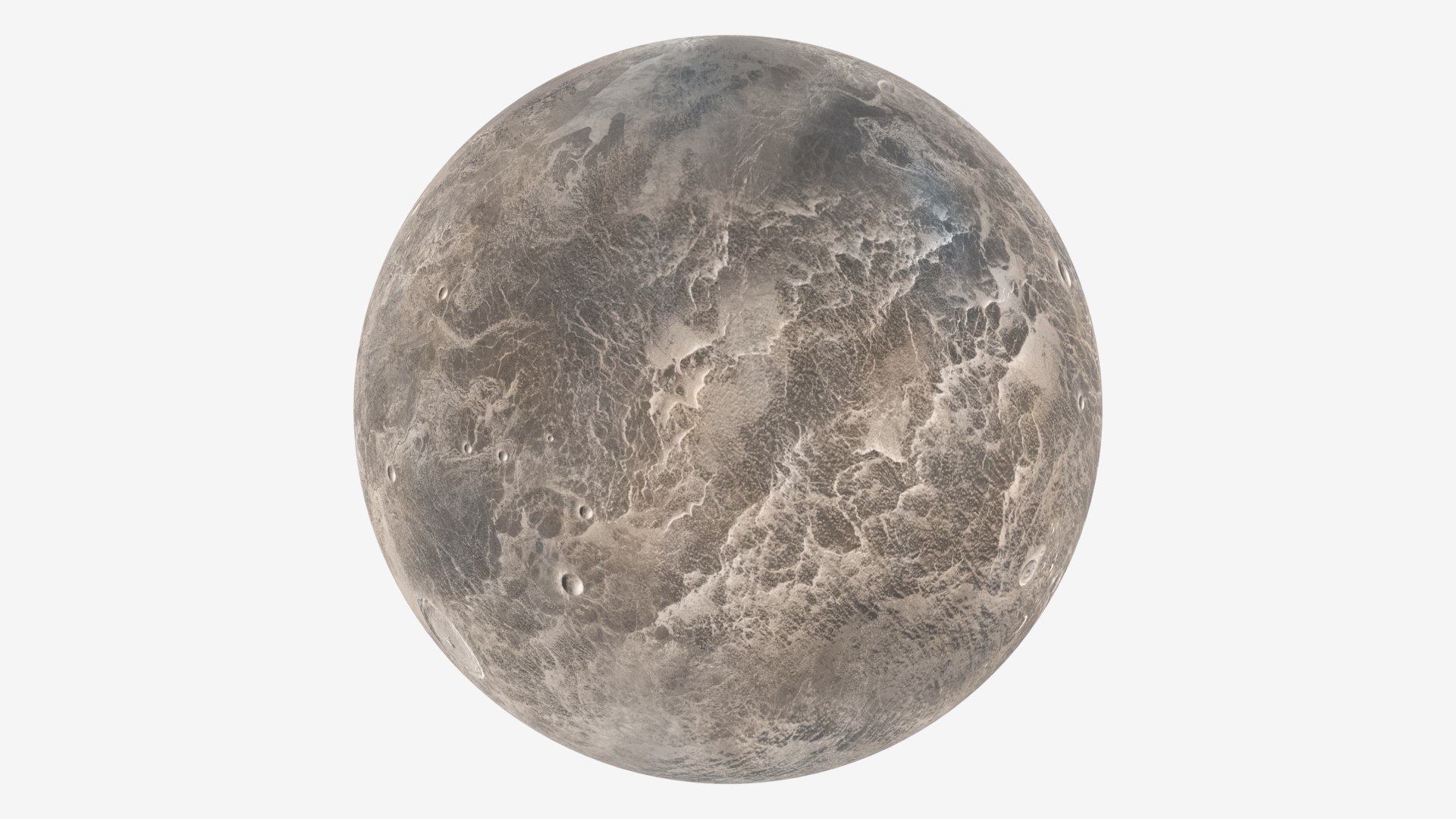 3D Dwarf Planet Ceres model - TurboSquid 1727092