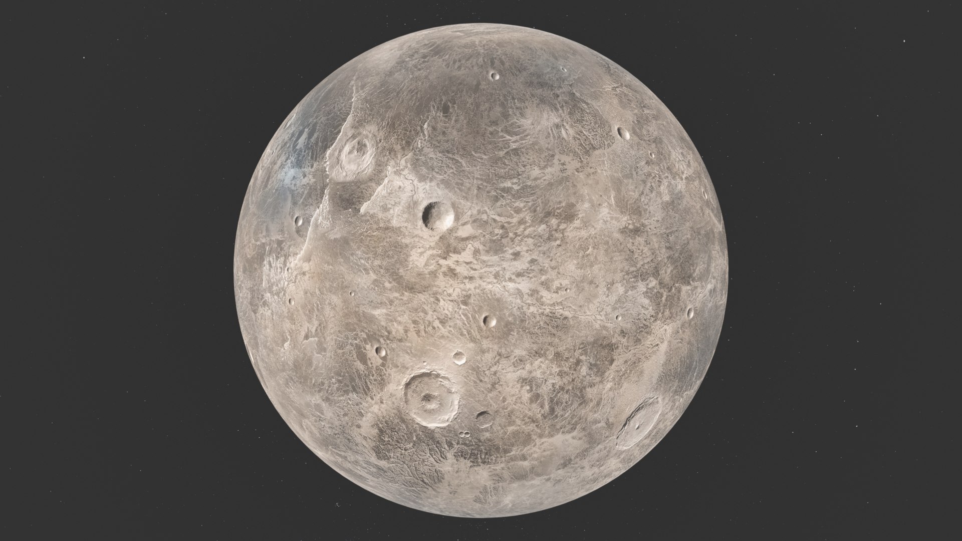 3D Dwarf Planet Ceres model - TurboSquid 1727092