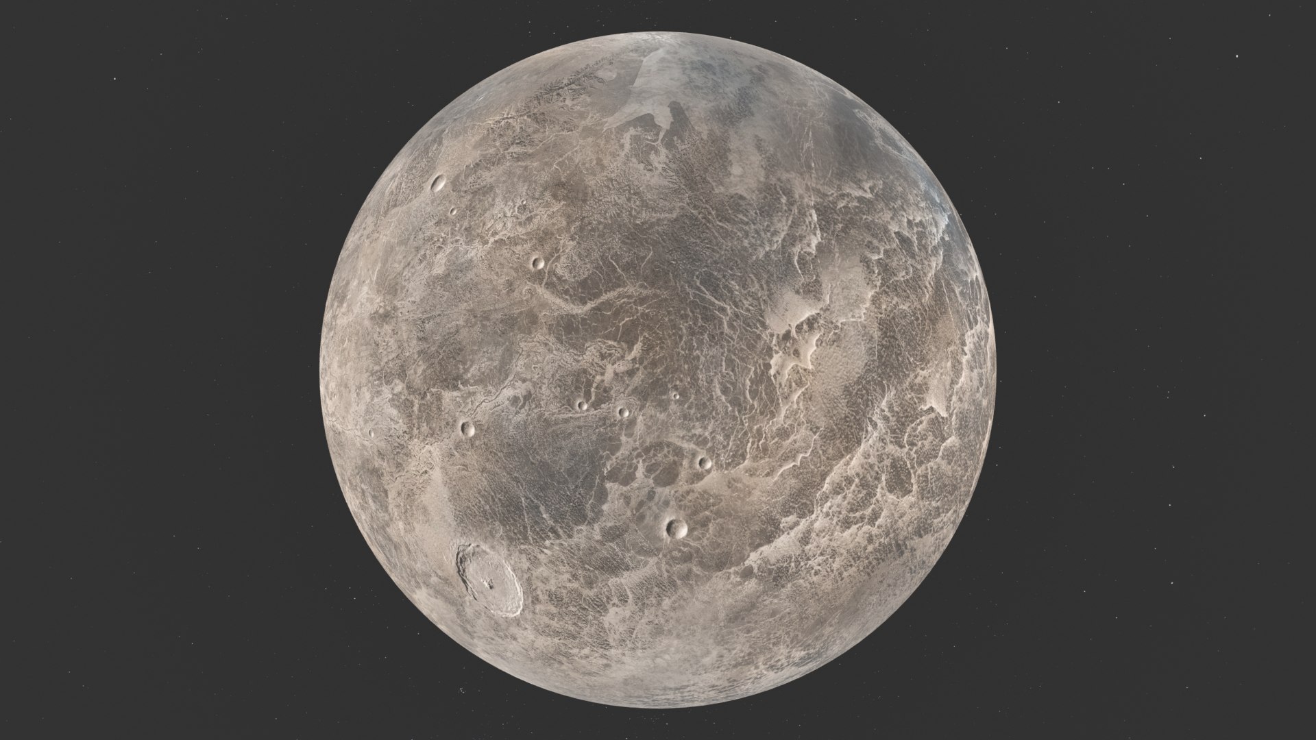 3D Dwarf Planet Ceres model - TurboSquid 1727092