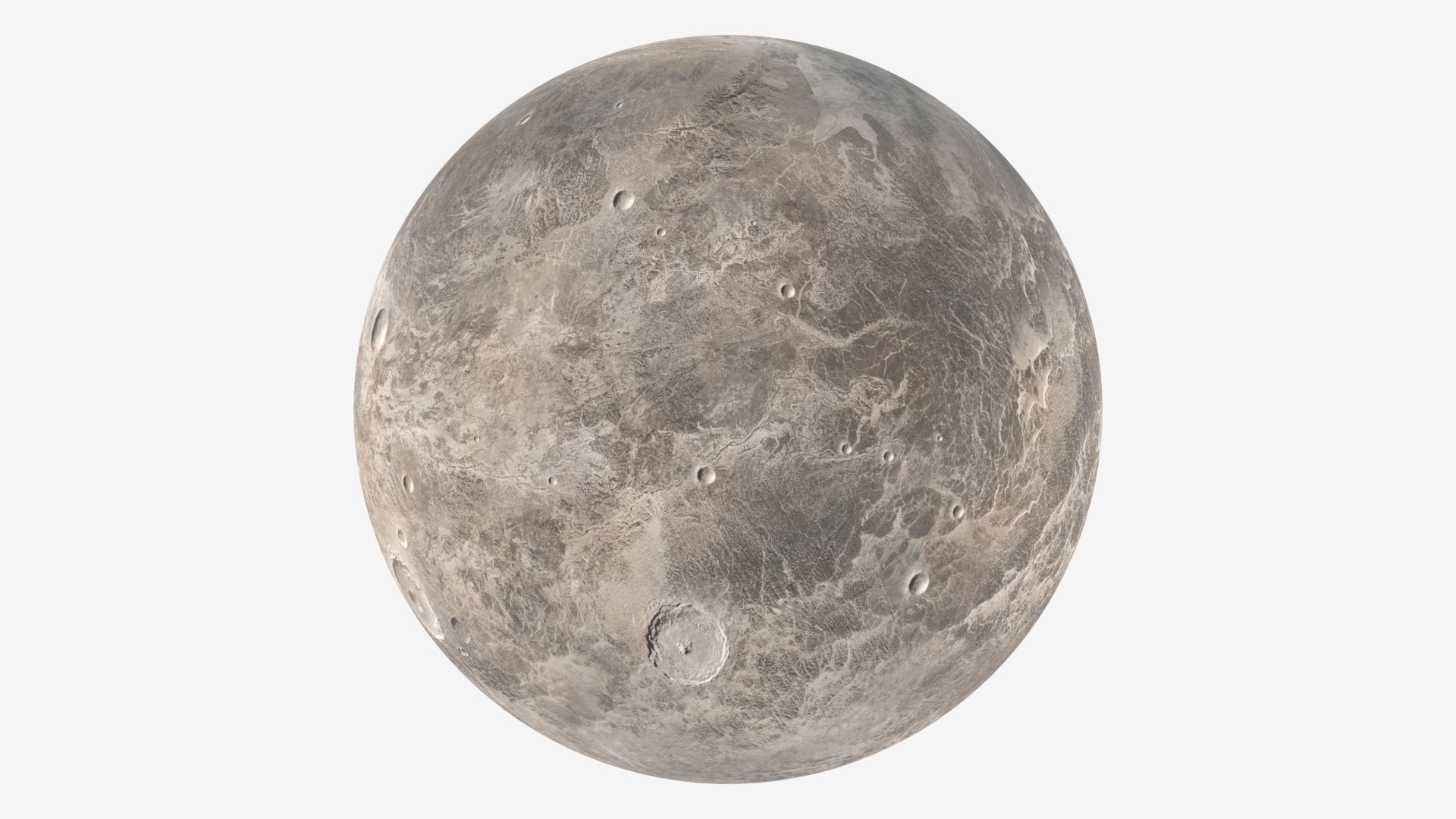 3D Dwarf Planet Ceres model - TurboSquid 1727092