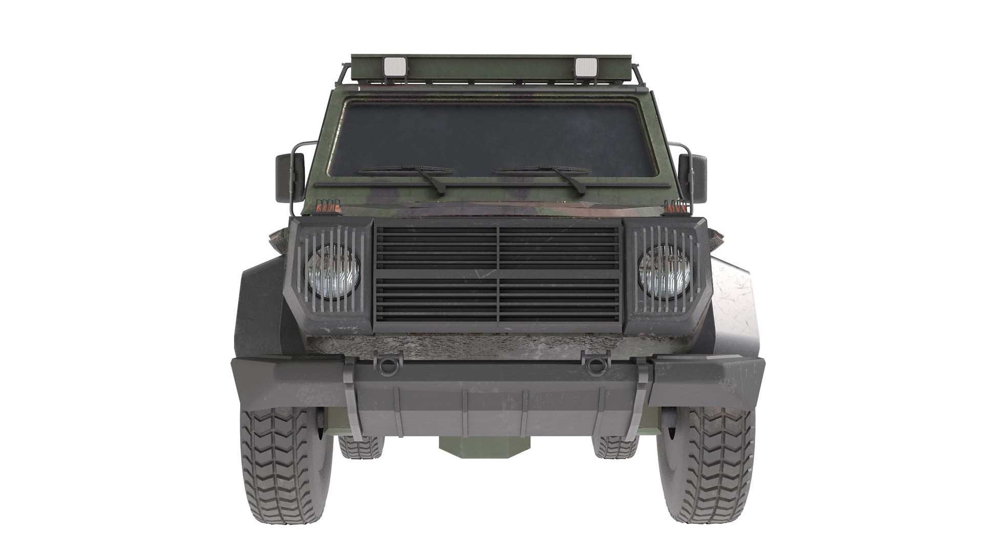 3D Wolf SSA Armored Vehicle Model - TurboSquid 2241195