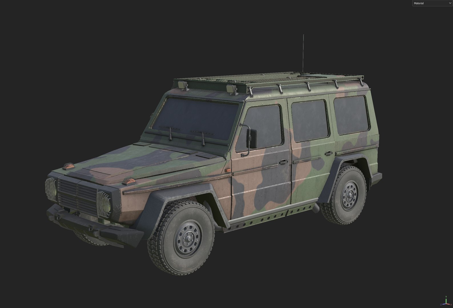 3D Wolf SSA Armored Vehicle Model - TurboSquid 2241195