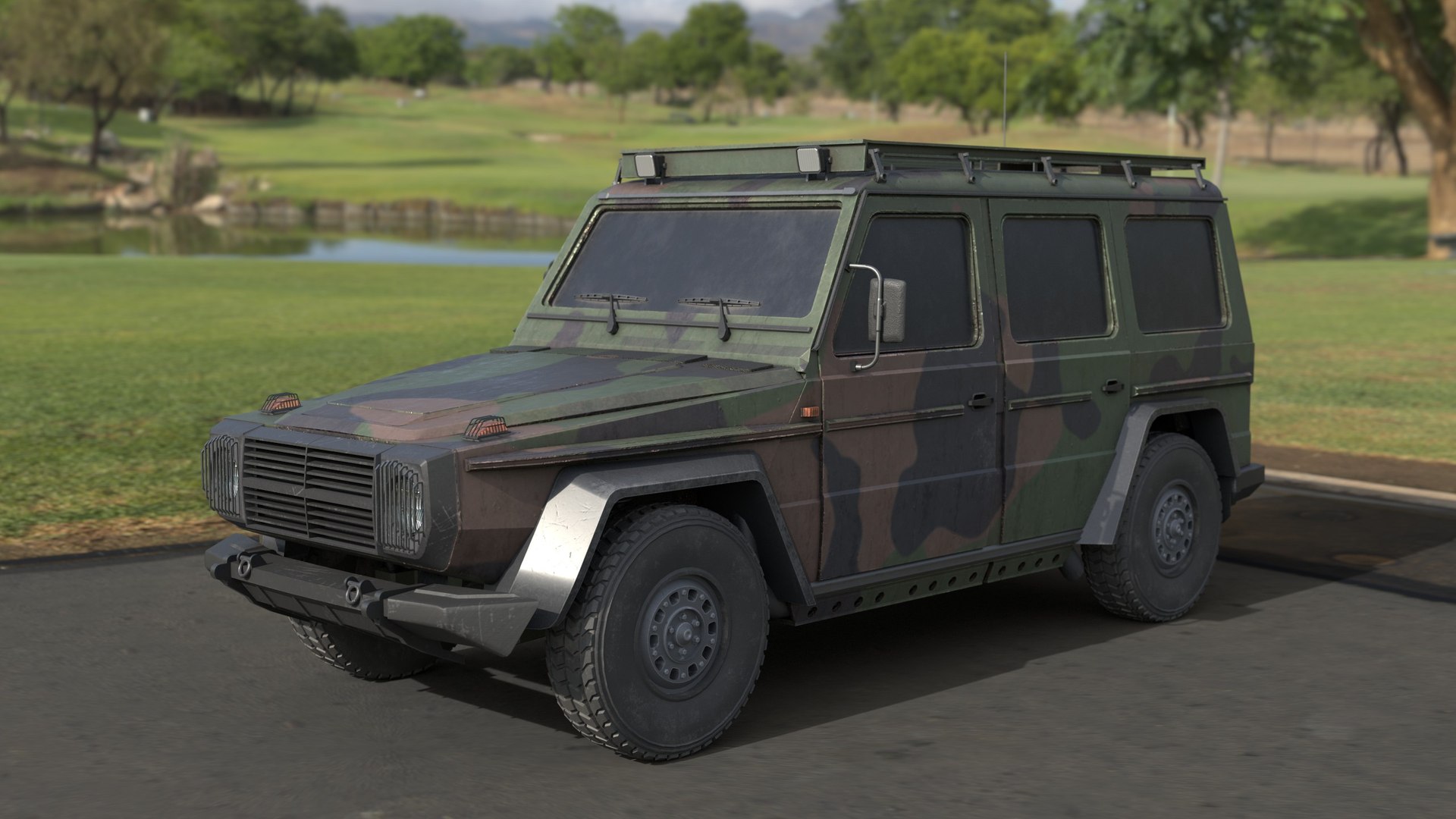 3D Wolf SSA Armored Vehicle Model - TurboSquid 2241195